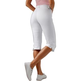 Ascari Damen Caprijeans in Schlupfform wei&szlig; Gr&ouml;&szlig;e 36