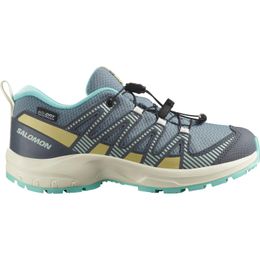 Salomon Xa Pro v8 Wp Multifunktionsschuhe Kinder - blau - Gr. 38 - Synthetik