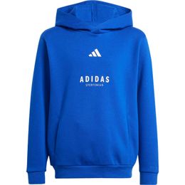 Adidas Allszn Gfx Hoodie Jungen - blau - Gr. 140 - Baumwolle/Polyester