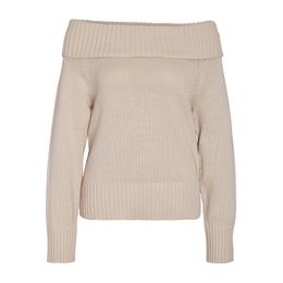 Noisy may Pullover 'NMLIMA' Damen Gr&ouml;&szlig;e XL beige