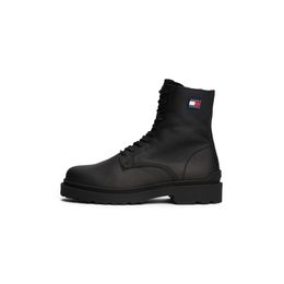 Tommy Jeans Schn&uuml;rboots Herren Gr&ouml;&szlig;e 40 schwarz