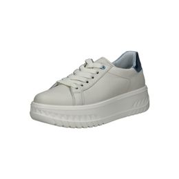 Sneaker Ara "Ara Sneaker Leder", Damen, Gr. 38, cream, Leder, Schuhe Sneaker