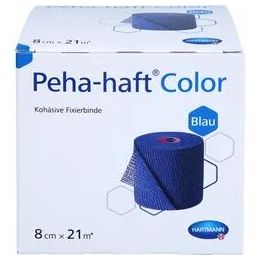 Hartmann Peha-Haft Color Fixierb. Latexfrei 8cm x 21M Blau 1 ST
