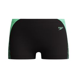 Badehose Speedo "f&uuml;r Jungs", Kinder, Gr. 164 (158), N-Gr, gr&uuml;n (alfalfa gr&uuml;n), Obermaterial: 80% Nylon, 20% Elasthan, Badehosen Badehose, schnell trocknend