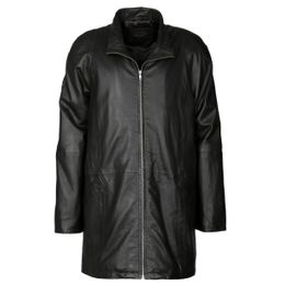 Ledermantel JCC "IK49-2", Damen, Gr. 38, schwarz, Oberstoff: 100% Lammnappa; Futter: 100% Polyester, &Auml;rmel mit &Auml;rmelschlitz, M&auml;ntel