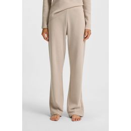 BOSS Damen Homewearhose "Waffle", Gr. XLlight beige 270, Obermaterial: 60% Baumwolle, 40% Polyester, Hosen, mit Struktur
