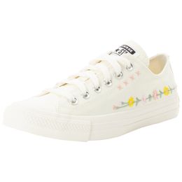 Converse Damen Sneaker "CHUCK TAYLOR ALL STAR EMBROIDERED FLOWERS", Gr. 36, gr&uuml;n, Textil, Schuhe