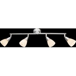 Globo LIGHTING Deckenstrahler "TADEUS", &Oslash; 7cm H: 60cm, 1 Stk.verchromt, Wohnzimmer, Leuchten, Deckenspot/Flur/Wohnzimmer/Schlafzimmer