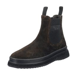 Gant Herren Chelseaboots "Blistown", Gr. 46espresso, Veloursleder, Schuhe, mit Anziehlaschen
