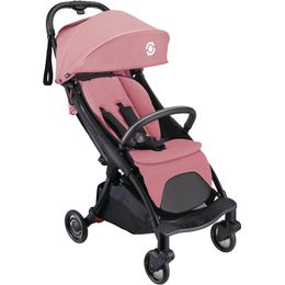 Globber Kinder Kinder-Buggy "STROLL LITE"rosa, Kinderwagen, mit 1-Hand-Falt-Automatik, Reisebuggy