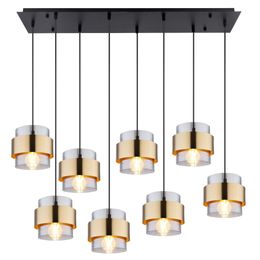 Globo LIGHTING H&auml;ngeleuchte "MILLEY", 1 Stk., schwarz, Wohnzimmer, Leuchten, H&auml;ngelampe/Pendelleuchte/Esszimmer/Wohnzimmer/Esstisch