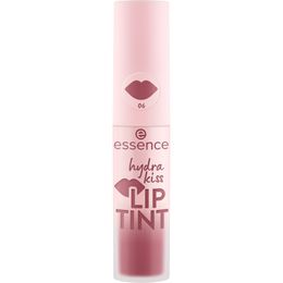 Essence Damen Lippenstift "hydra kiss LIP TINT"berry crush, Lippen-Kosmetika, 3-tlg., langanhaltend, hochgl&auml;nzend