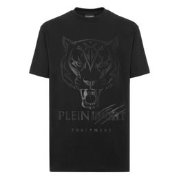 Plein Sport Jungen T-Shirt "Tiger", schwarz, Gr. XXXL, Obermaterial: 100% Baumwolle, Shirts