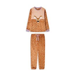Gisela Pajama 'Set' female Brown size L