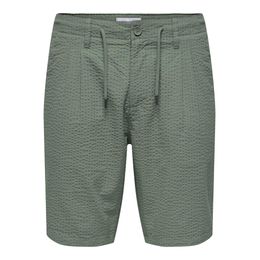 Only & Sons Only & Sons Shorts 'ONLLeo' Herren Gr&ouml;&szlig;e 38 dunkelgr&uuml;n