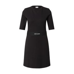 JOOP! Jeans Kleid 'Touvi' Damen Gr&ouml;&szlig;e 38 schwarz / wei&szlig; Winterkleid