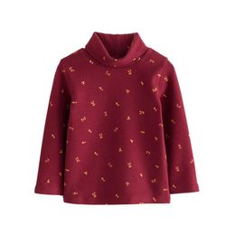 next Shirt M&auml;dchen Gr&ouml;&szlig;e 122 schilf / rosa / burgunder