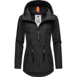 Ragwear &Uuml;bergangsjacke ' Monadis ' Damen Gr&ouml;&szlig;e S schwarz