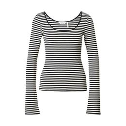 MONKI Shirt Damen Gr&ouml;&szlig;e L schwarz / wei&szlig;