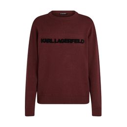 K by KARL LAGERFELD Karl Lagerfeld Pullover Herren Gr&ouml;&szlig;e XXL weinrot / schwarz