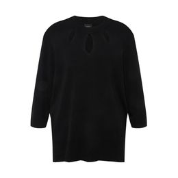 Ulla Popken Sweater female Black size 50-52