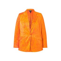 Ulla Popken Blazer Damen Gr&ouml;&szlig;e 52 orange / hellorange