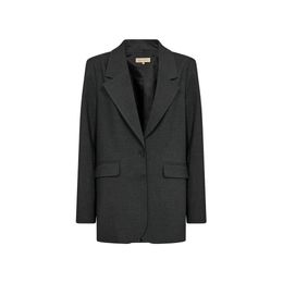 soyaconcept Damen Blusenblazer "Soya Concept Blazer SC-FRANKIE 2"99780 dk grau melange, Gr. 42, Obermaterial: 62% Polyester, 33% Viskose, 5%