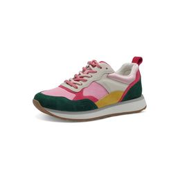 Tamaris Sneaker Damen Gr&ouml;&szlig;e 40 gelb / tanne / pink / rosa