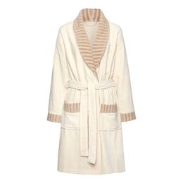 Vivance Bademantel Damen Gr&ouml;&szlig;e XXL beige / braun