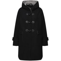 Ulla Popken Winter Coat female Black size 62-64