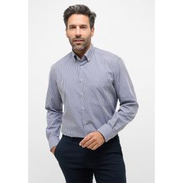 Eterna Herren Langarmhemd "COMFORT FIT"dunkelblau, Gr. 48, Popeline, 100% Baumwolle, Hemden, NON IRON (b&uuml;gelfrei)