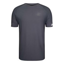 SikSilk Shirt male Grey size XXL