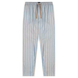 Schiesser Pyjamahose 'Mix + Relax' Herren Gr&ouml;&szlig;e XXL beige / blau