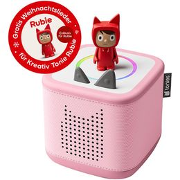tonies Lautsprecher "Toniebox 2 Starter Set", B:13cm H:12,6cm T:13cm, rosa, Wohnzimmer, Lautsprecher, Kindersicher ab 1