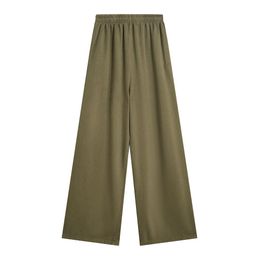Bershka Pants female Green size XS