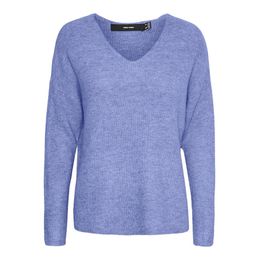 V&eacute;ro Moda VERO MODA Pullover 'VMcrewlefile' Damen Gr&ouml;&szlig;e XXXL rauchblau