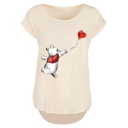 F4NT4STIC Shirt 'Winnie Puuh Balloon' female Beige size 4XL