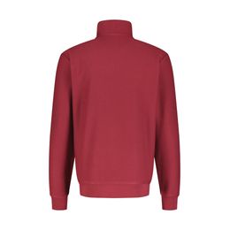 Lerros Herren Sweatshirt "Lerros Troyer-Sweatshirt in Strukturqualit&auml;t", rot, Gr. S, 100% Baumwolle, Sweatshirts