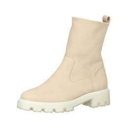 Paul Green Damen Schn&uuml;rstiefelette "Paul Green Stiefelette Nubukleder", Gr. 39, beige, Nubukleder, Schuhe