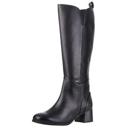 Marco Tozzi Damen Stiefel "Marco Tozzi Stiefel Leder", Gr. 37, schwarz, Leder, Schuhe