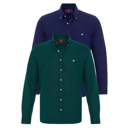 Williot Button Up Shirt male Blue, Green size M