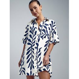 St Mrlo Shirt Dress 'Nessa' female Blue size 6