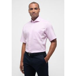 Eterna Herren Kurzarmhemd "COMFORT FIT"rosa, Gr. 46, 40% Baumwolle, 4% Elasthan, 56% Lyocell, Hemden, EASY IRON (b&uuml;gelleicht)