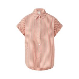 QS Bluse Damen Gr&ouml;&szlig;e XXS apricot / wei&szlig;