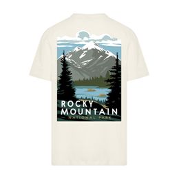 F4NT4STIC Shirt 'US National Parks Rocky Mountain National Park' male Beige size M