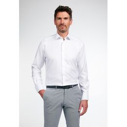 Eterna Herren Langarmhemd "COMFORT FIT"wei&szlig;, Gr. 44, Twill, 100% Baumwolle, Hemden, NEVER IRON (b&uuml;gelfrei)