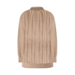 No Matter What Pullover Damen Gr&ouml;&szlig;e M beige