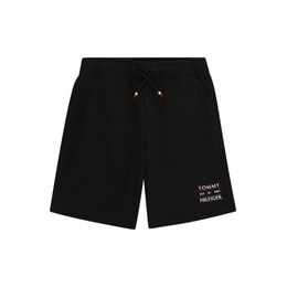 Tommy Hilfiger Shorts Jungen Gr&ouml;&szlig;e 122 schwarz / wei&szlig;
