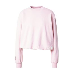 OH APRIL Sweatshirt 'Zuri Balloon' Damen Gr&ouml;&szlig;e S pastellpink / wei&szlig;