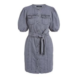 SET Kleid Damen Gr&ouml;&szlig;e 40 grey denim Winterkleid